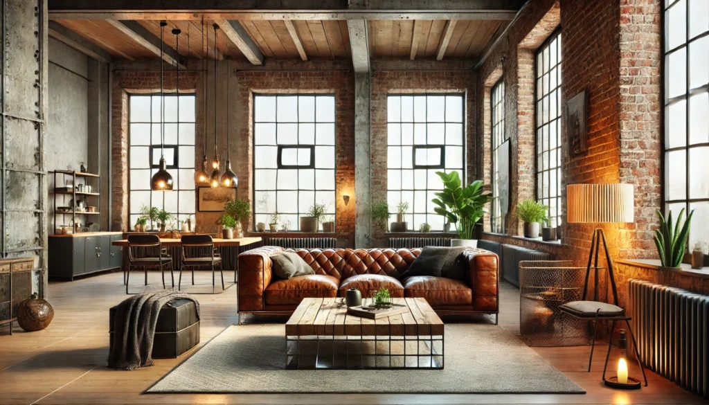 Le style industriel dans la décoration et le design d’intérieur ...